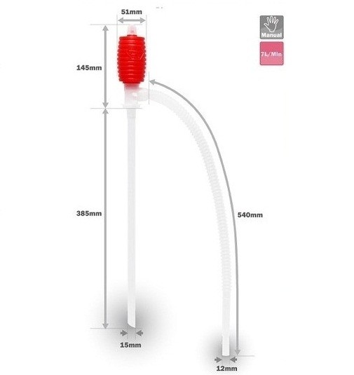 Bơm chất lỏng bằng tay từ can DP14 - Cái - gardnervn